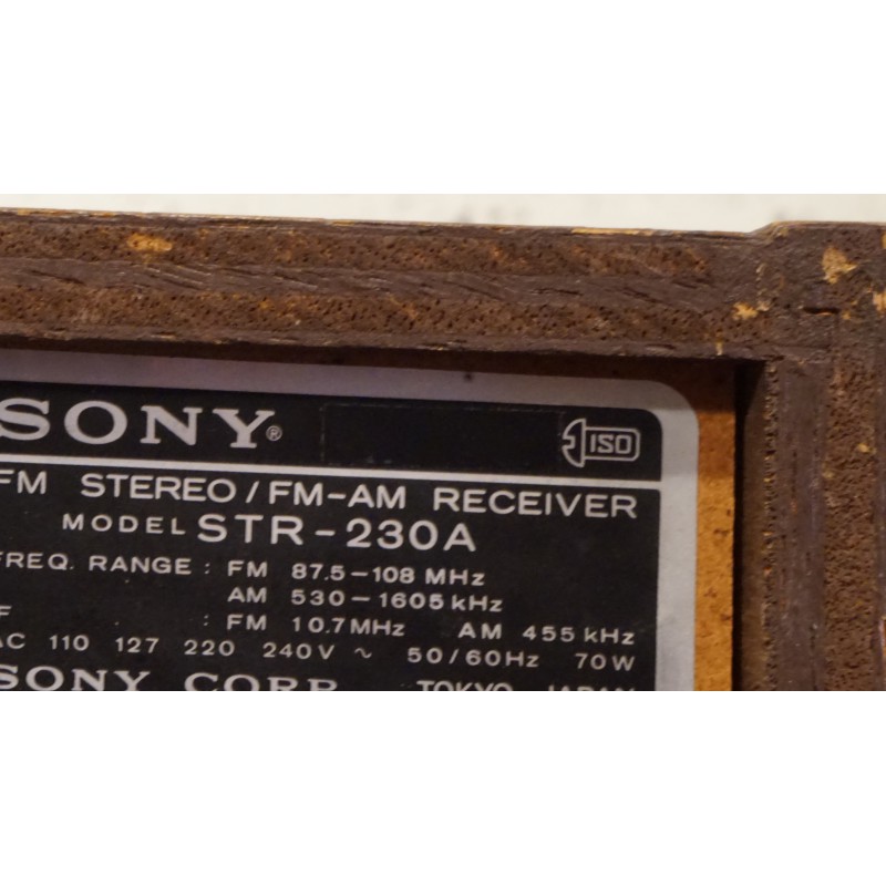 Goede SONY STR-230A receiver - woodcase